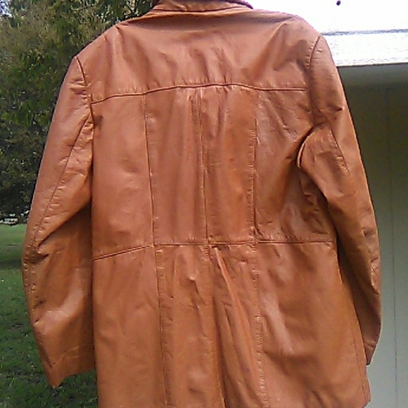 Counter Action | Jackets & Coats | Vintage Womens Rust Leather Jacket ...
